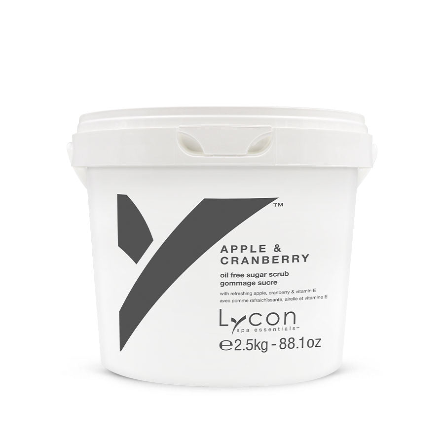 Lycon Apple & Cranberry Sugar Scrub 2.5kg – i-Spa
