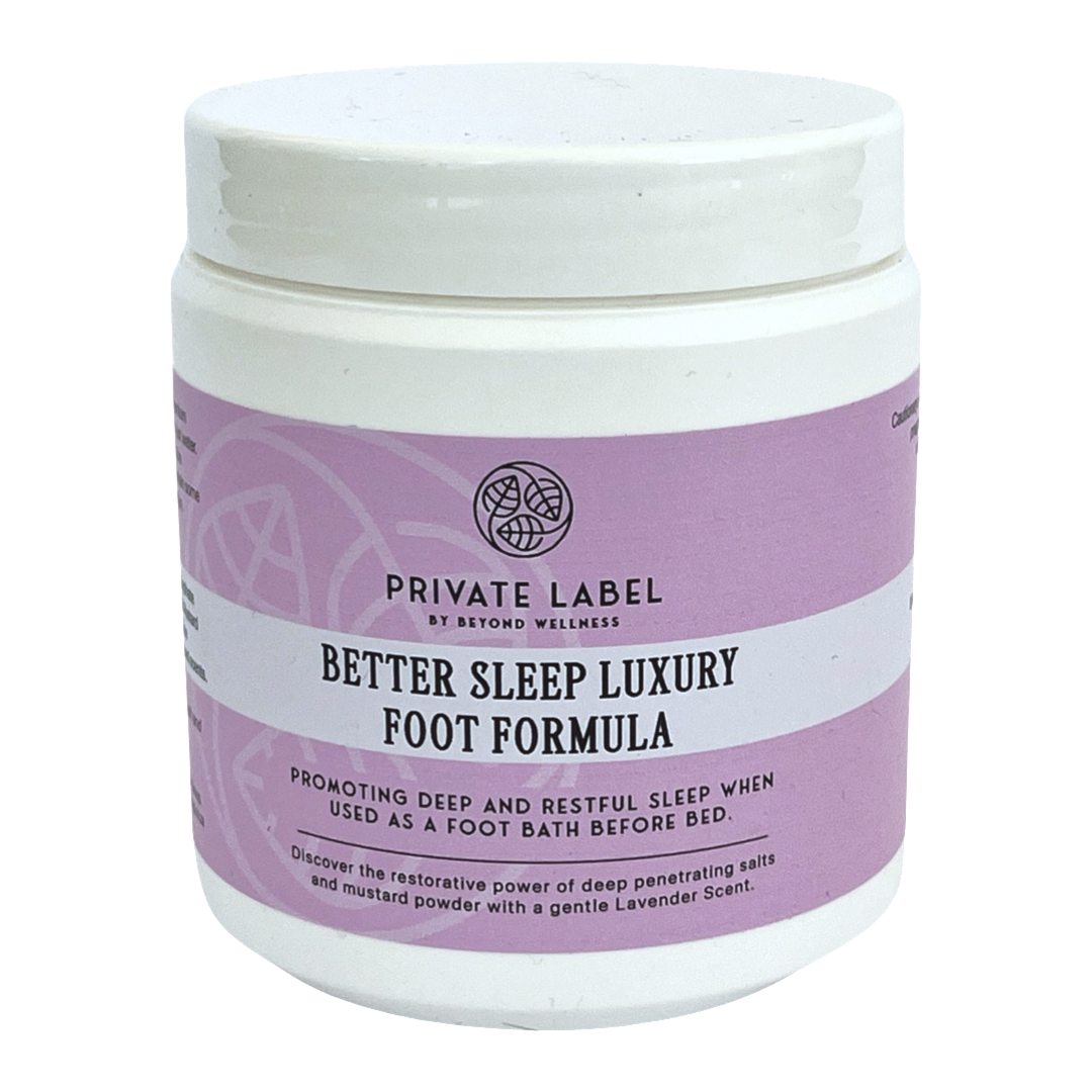 Private Label | Better Sleep Luxury Foot Formula Soak 500g Tub – i-Spa