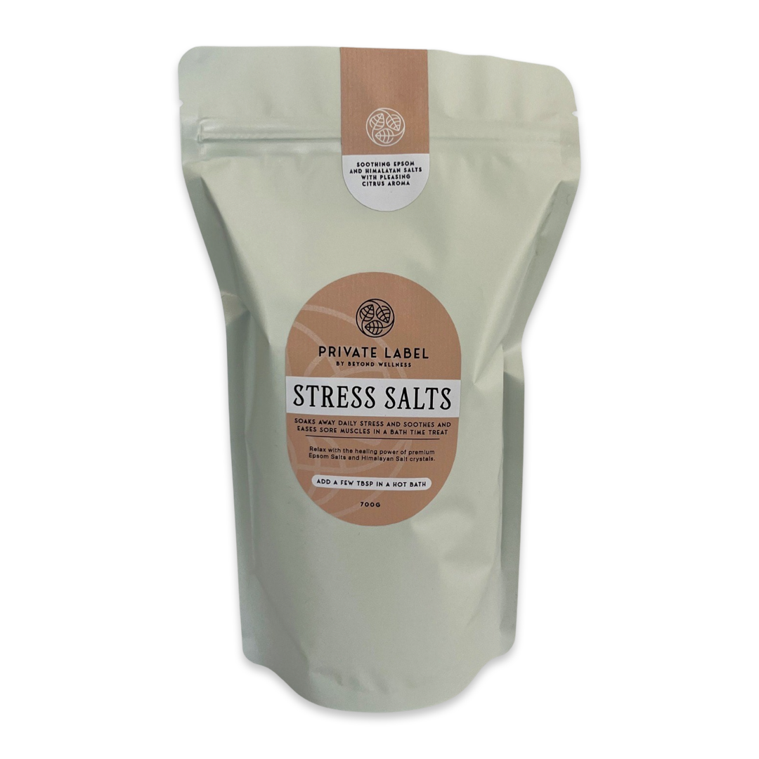 Private Label | Stress Formula soak 700g Pouch – i-Spa