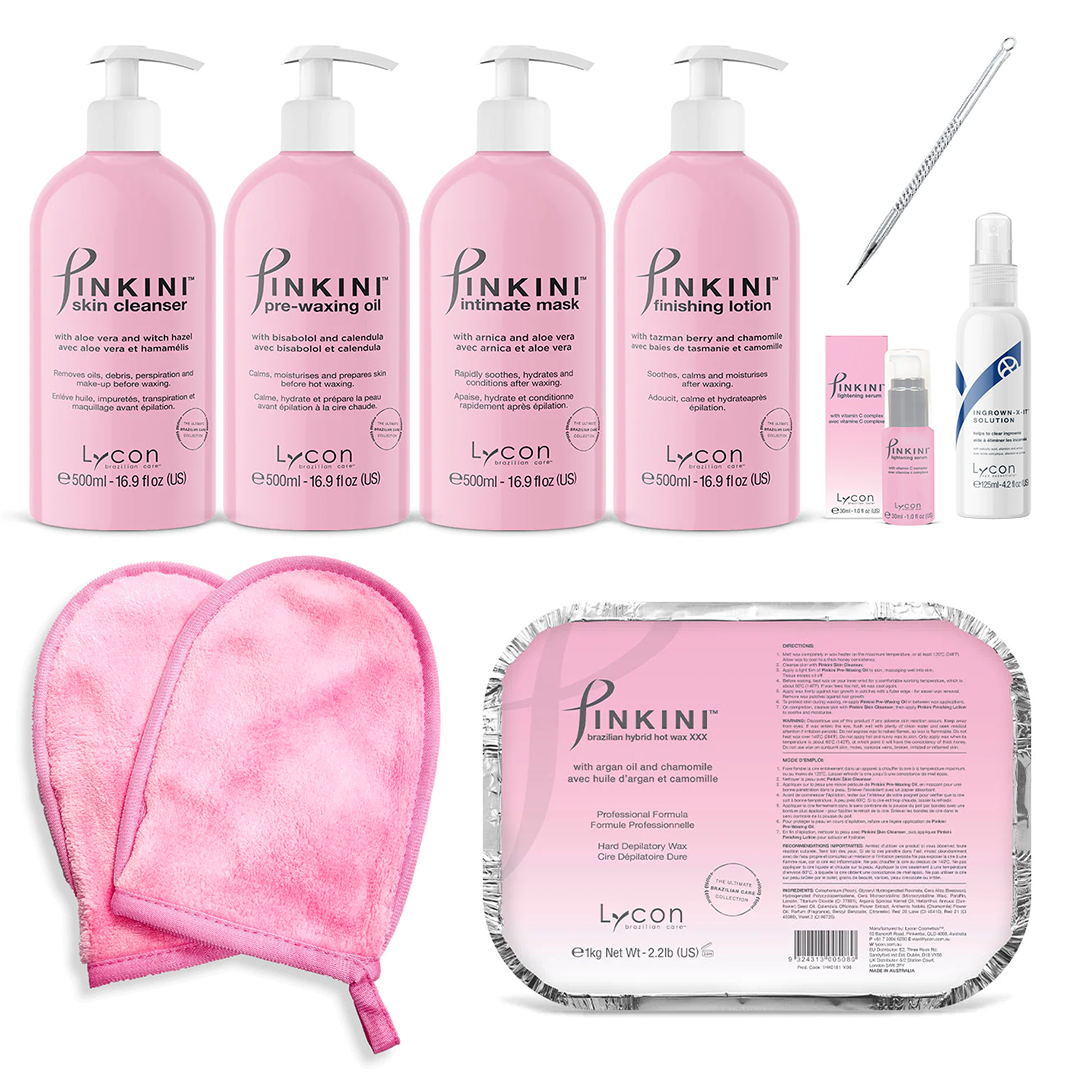 Pinkini Vajacial & Waxing Kit – i-Spa