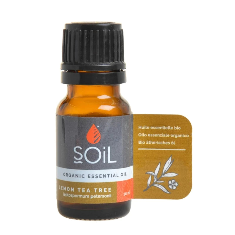 SOiL Organic Lemon-scented Tea Tree Essential Oil 10ml – i-Spa