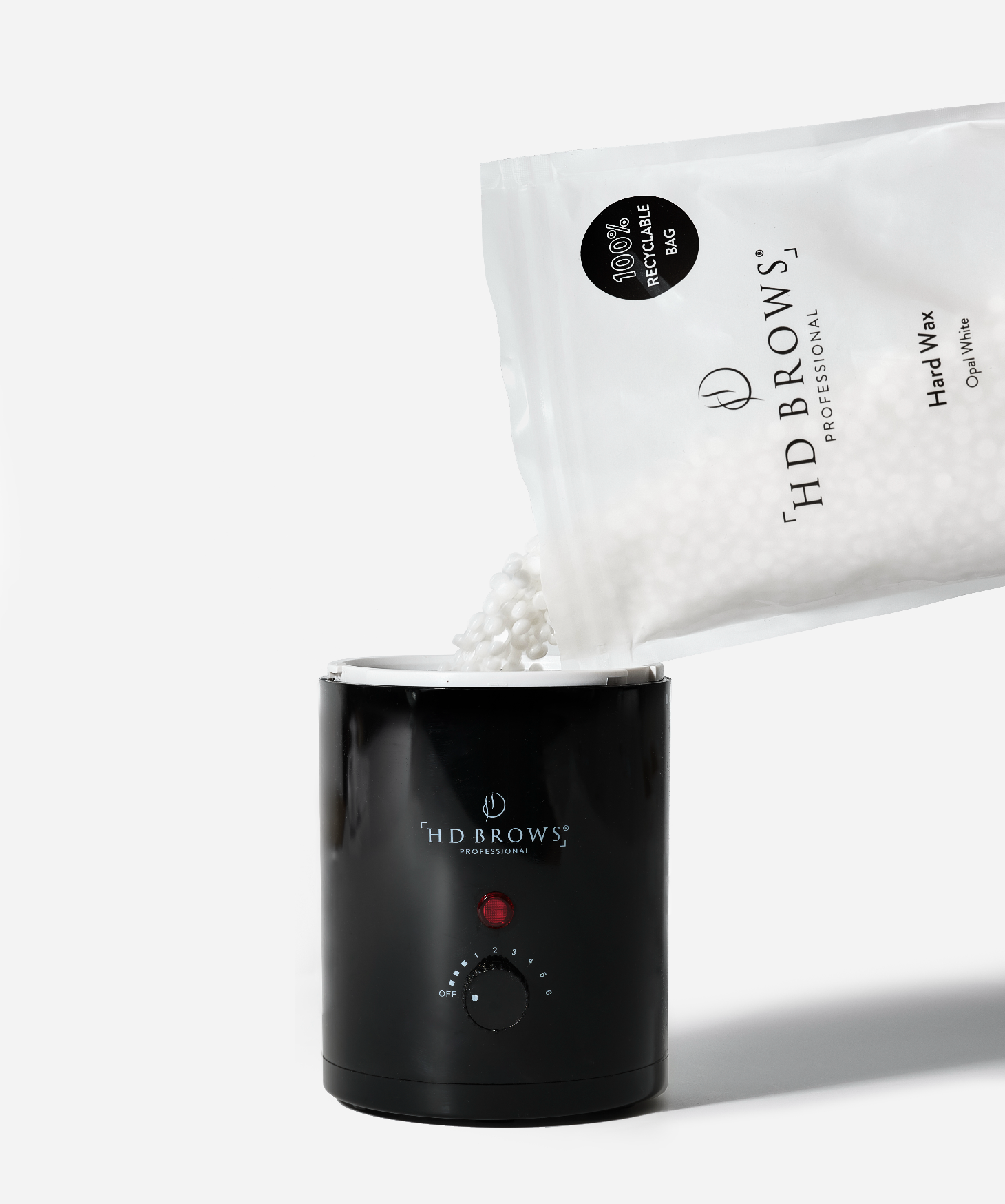 HD Brows Professional Opal White Hard Wax – i-Spa