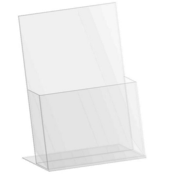 A4 Brochure holder stand | Perspex – i-Spa