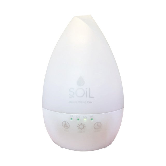 SOiL Ultrasonic Aroma Diffuser – White – i-Spa