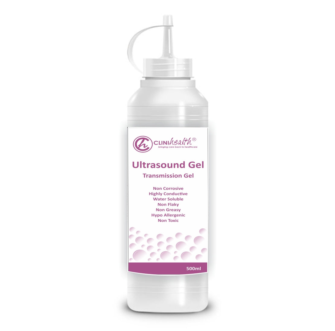 CliniHealth Ultrasound Gel 500ml – i-Spa