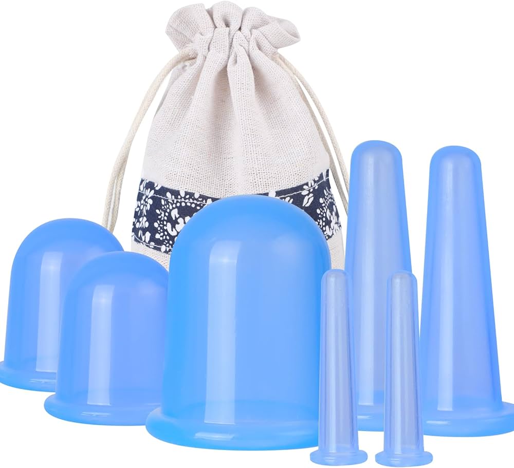 Silicone Cupping Set | 7pc BLUE – i-Spa
