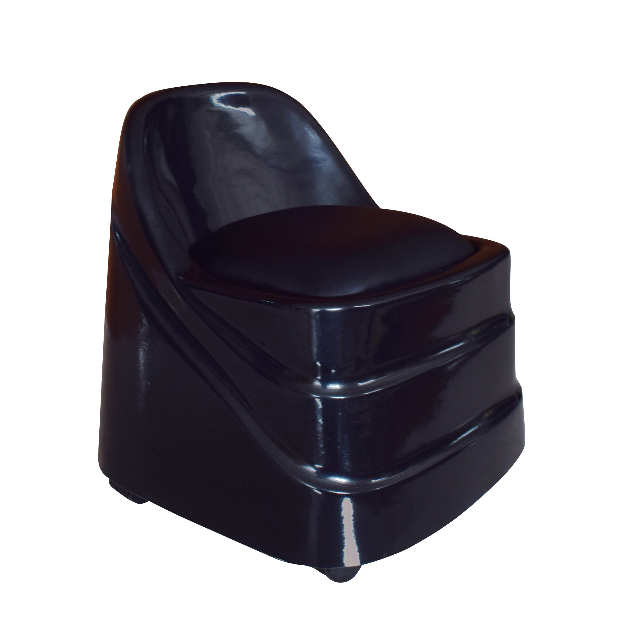 Pedi Therapist Stool | Black – i-Spa