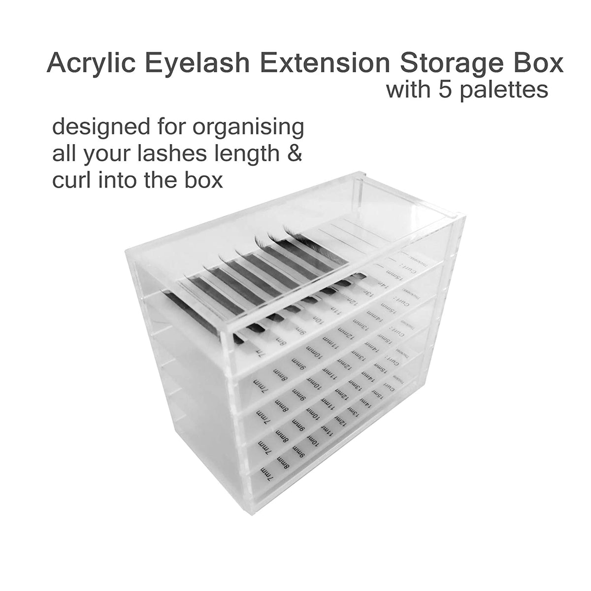Eyelash Extension Storage Box – i-Spa