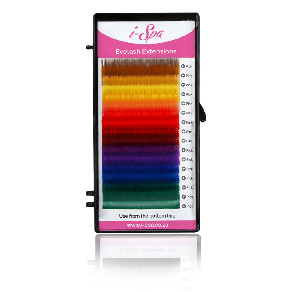 Eyelash extension trays | Coloured lashes – i-Spa