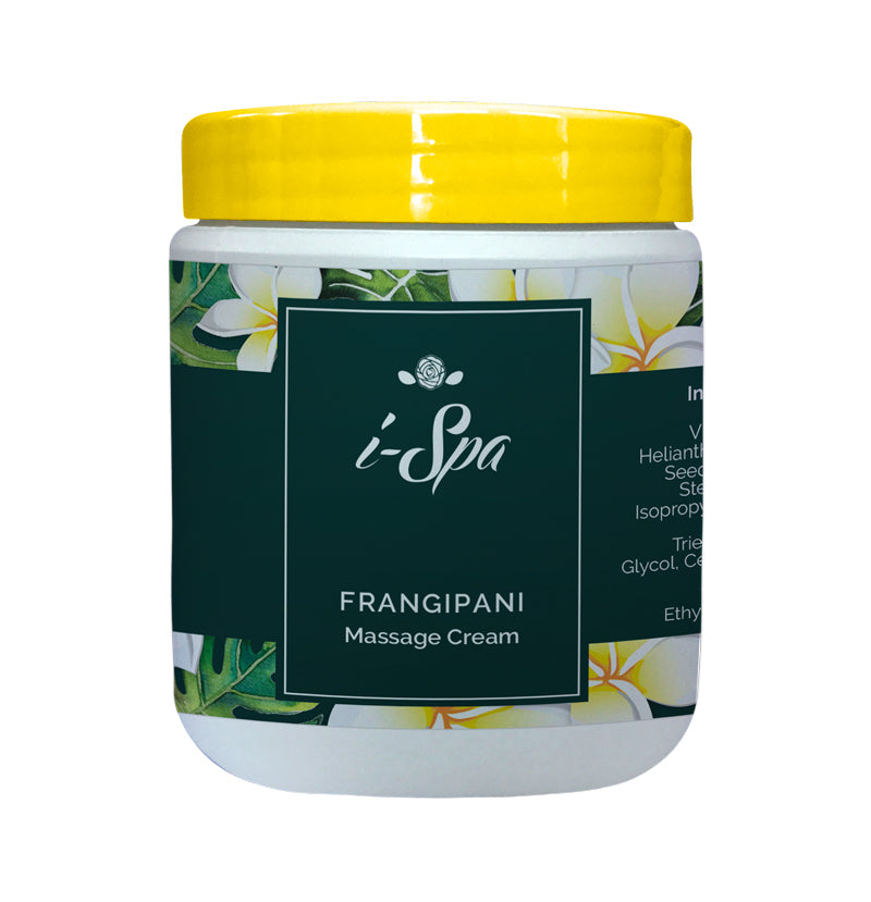 Massage cream Frangipani 500ml – i-Spa