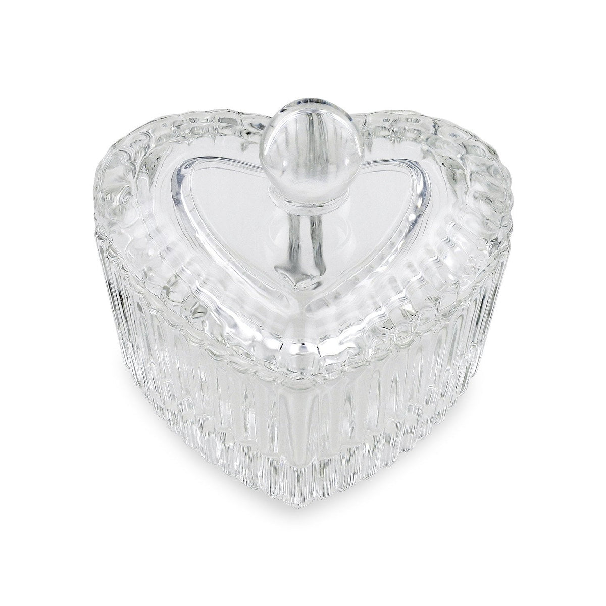 Glass dappen dish | Heart shape – i-Spa