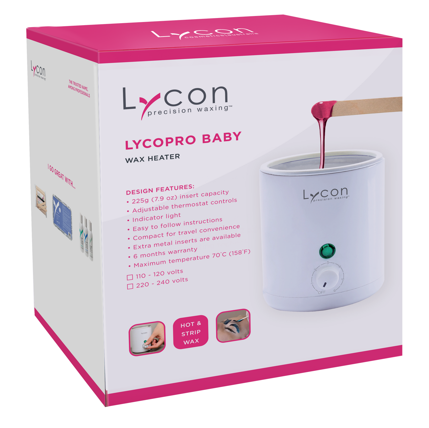 LYCOpro Baby Wax Heater – i-Spa