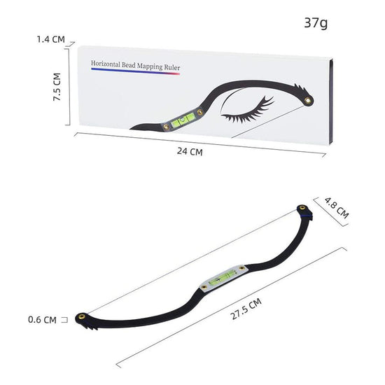 Horizontal Bead Eyebrow Mapping Tool – i-Spa