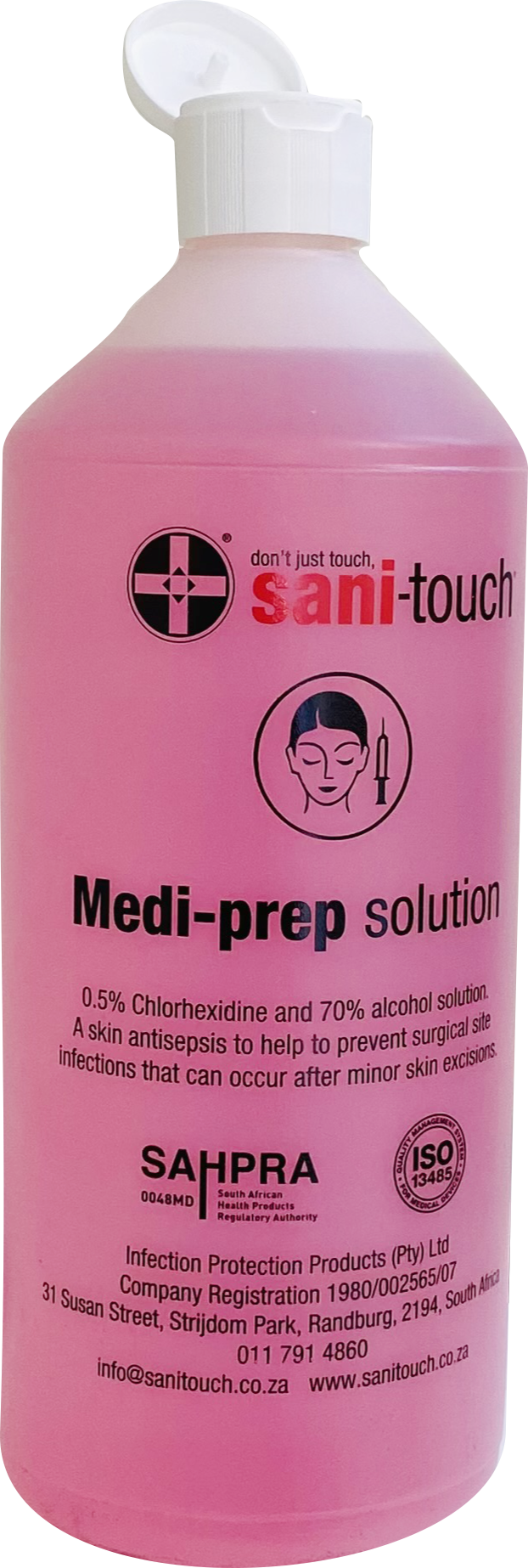 Sani-touch Medi-Prep Solution – i-Spa