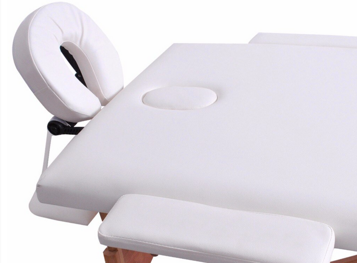 Portable Deluxe Massage Bed - Black / White – i-Spa