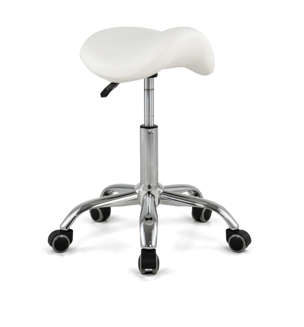 Pro-Saddle chair | White – i-Spa