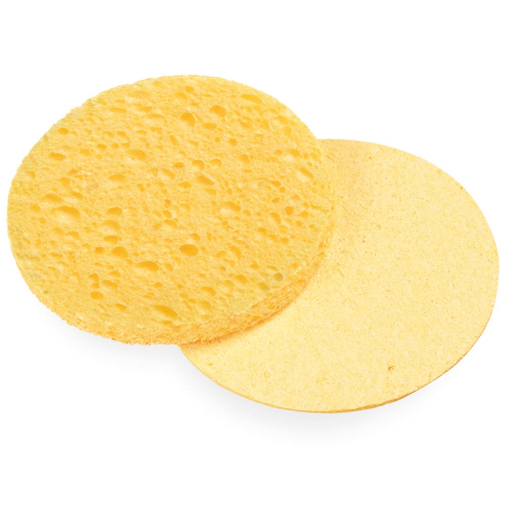 Cellulose yellow compressed sponge – i-Spa